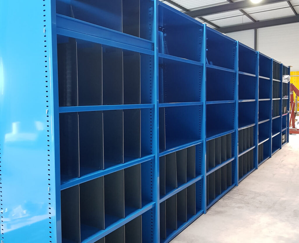 Rayonnage tôlé - Diplex, fabricant Français de plateforme industrielle ...